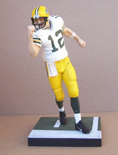 2014 McFarlane NFL 34 Aaron Rodgers Green Bay Packers Quarterback Loose ...