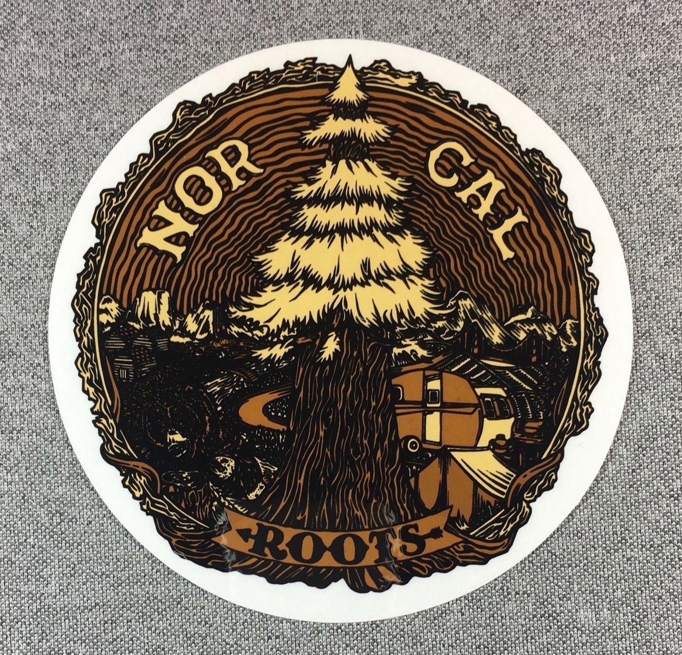 NOR CAL Rooted Sticker NORCAL Bear 4.5in NCA1 | eBay