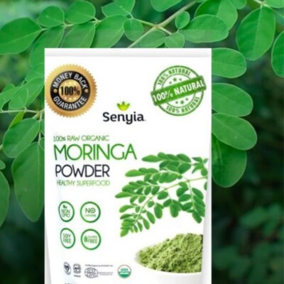 Organic Moringa Powder | Detox,Energy,Immunity | Anti-Inflammatory ...