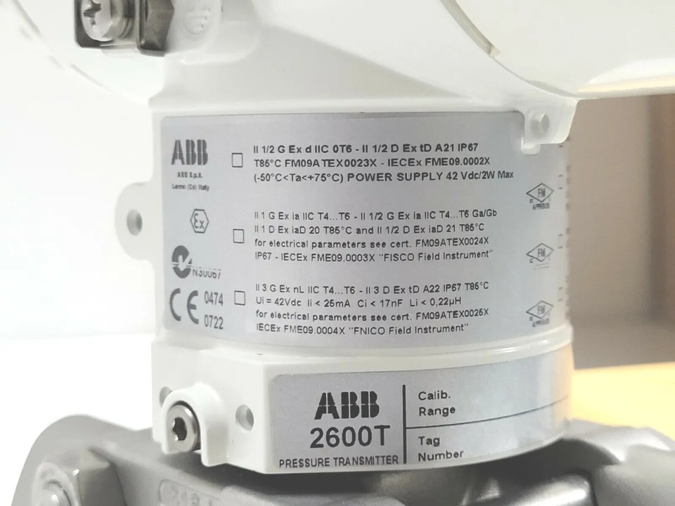 *NEW* ABB +HART 2600T 266DSH FSSA2A1 Differential Pressure Transmitter ...