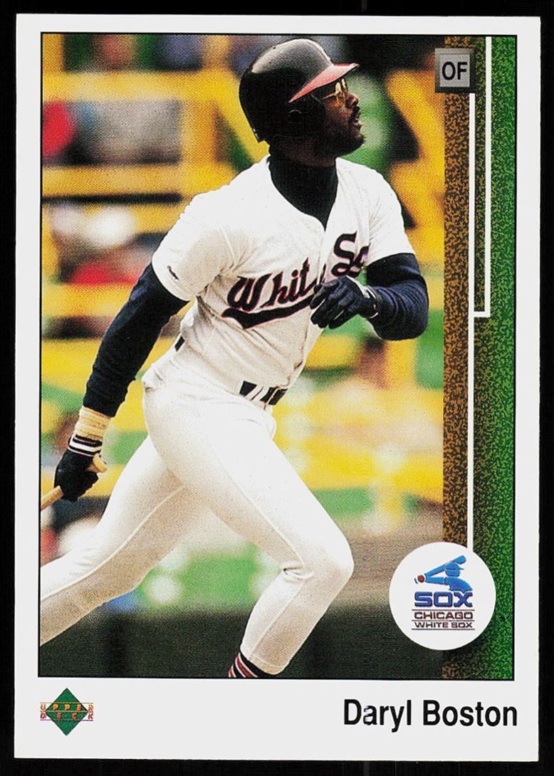 1989 Upper Deck Daryl Boston Chicago White Sox #496 | eBay