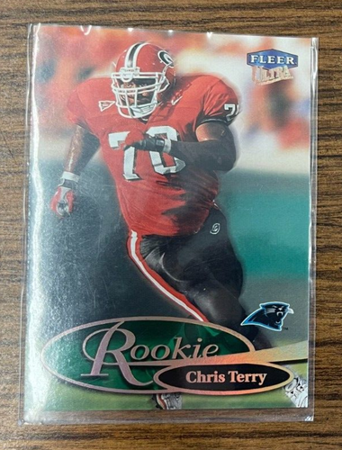 1999 Fleer Card #276A Chris Terry Rookie - Carolina Panthers | eBay