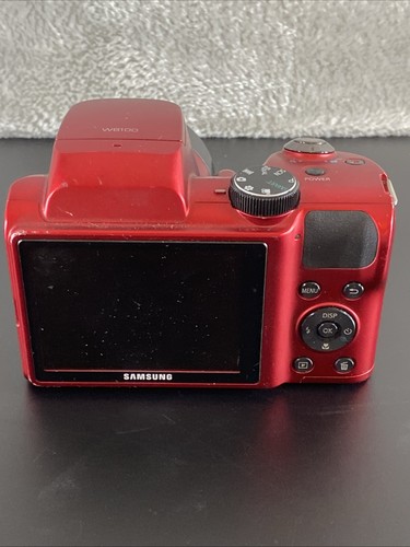 Samsung WB100 Red Digital Camera 26x Zoom 16.2 Megapixels - TESTED ...