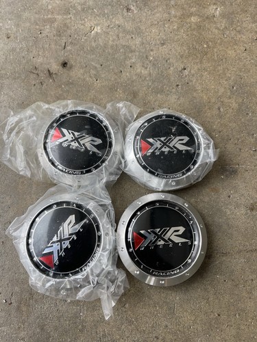 XXR Wheels Silver Custom Wheel Center Caps Set of 4 | eBay