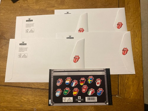 GB 2022 The Rolling Stones Prestige Book Four RM UA FDCs + Four ...