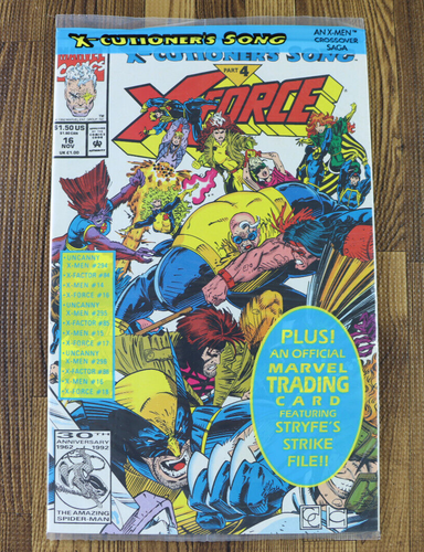 1992 Marvel Comics X-FORCE #16 Factory Sealed | eBay