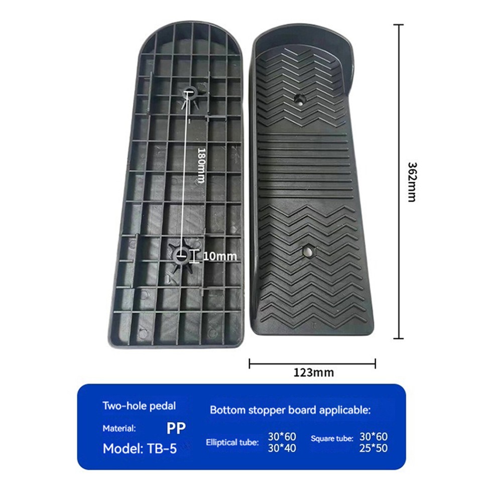 1Pair Fitness Foot Pedals for Exercise Bikes Rowing Machine Elliptical ...