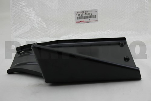 7660760300 Genuine Toyota BRACKET, REAR BODY MUDGUARD, RH 76607-60300 ...