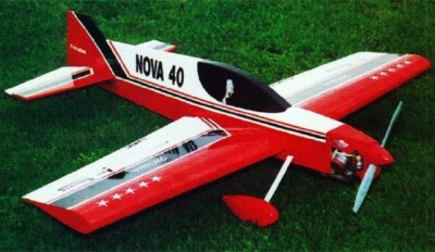 Balsa Nova 40 52" Wingspan RC Model Airplane Printed Plans Templates | eBay