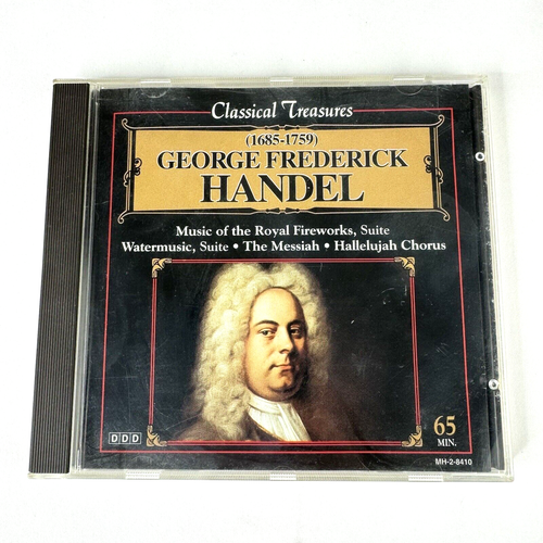 Classical Treasures - George Frederick Handel 1685-1759 Audio CD 1993 ...