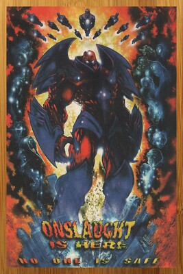 1997 Marvel Comics X-Men Onslaught Vintage Print Ad/Poster Official ...