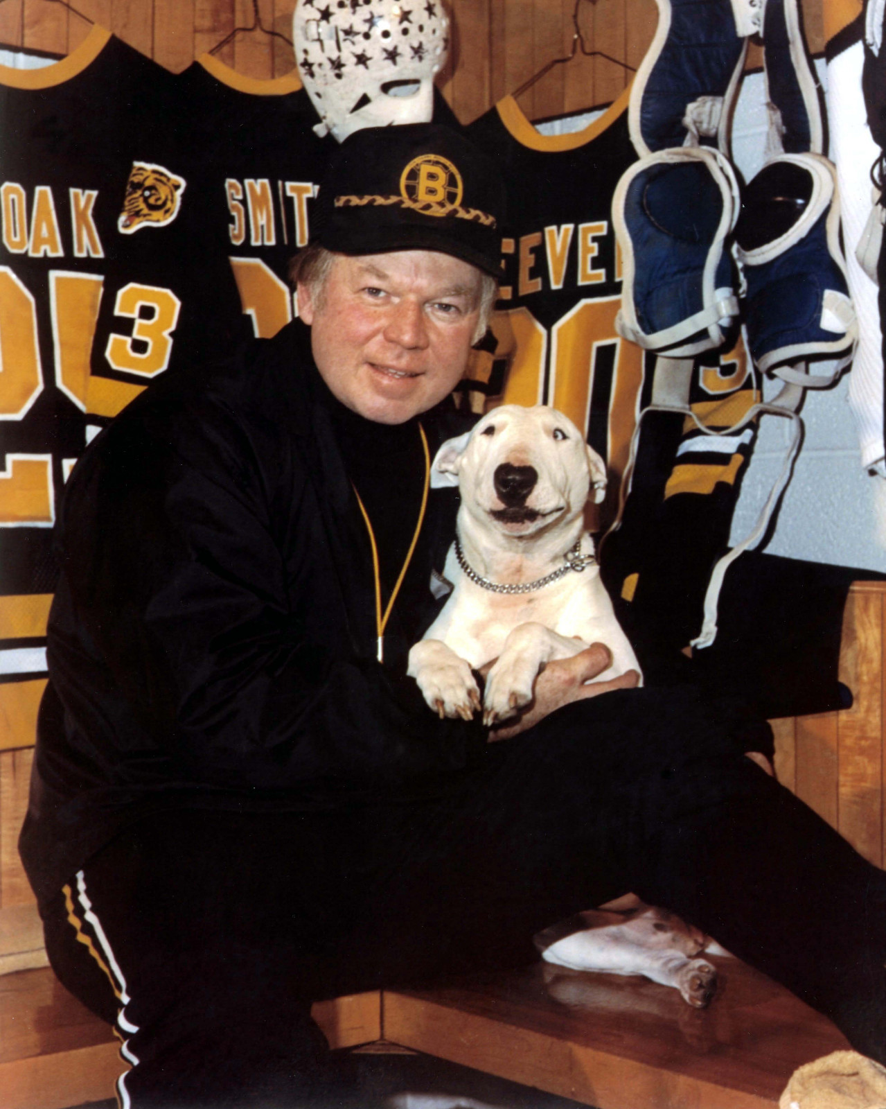 Don Cherry - Boston Bruins and his Dog Blue - 8x10 Color Photo | eBay