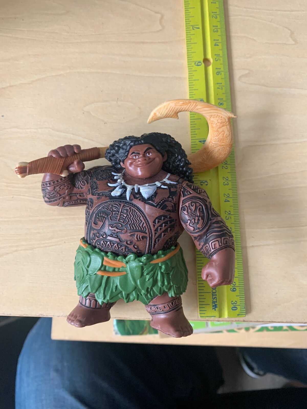 Disney Jakks 5" Maui Mini Toy Figure Moana Figure statue | eBay