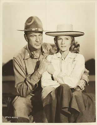 RITA HAYWORTH & GARY COOPER in "They Came to Cordura" Original Vint ...