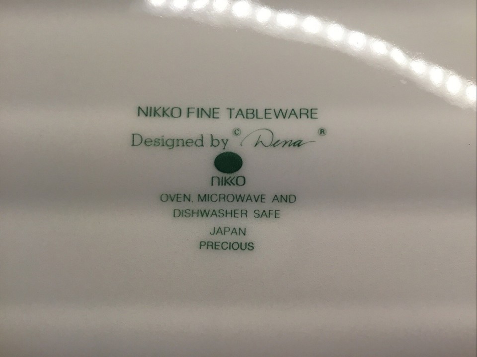 Nikko Fine Tableware PRECIOUS by Dena SET OF FOUR 5 PIECE PLACE SETTINGS JAPAN | eBay