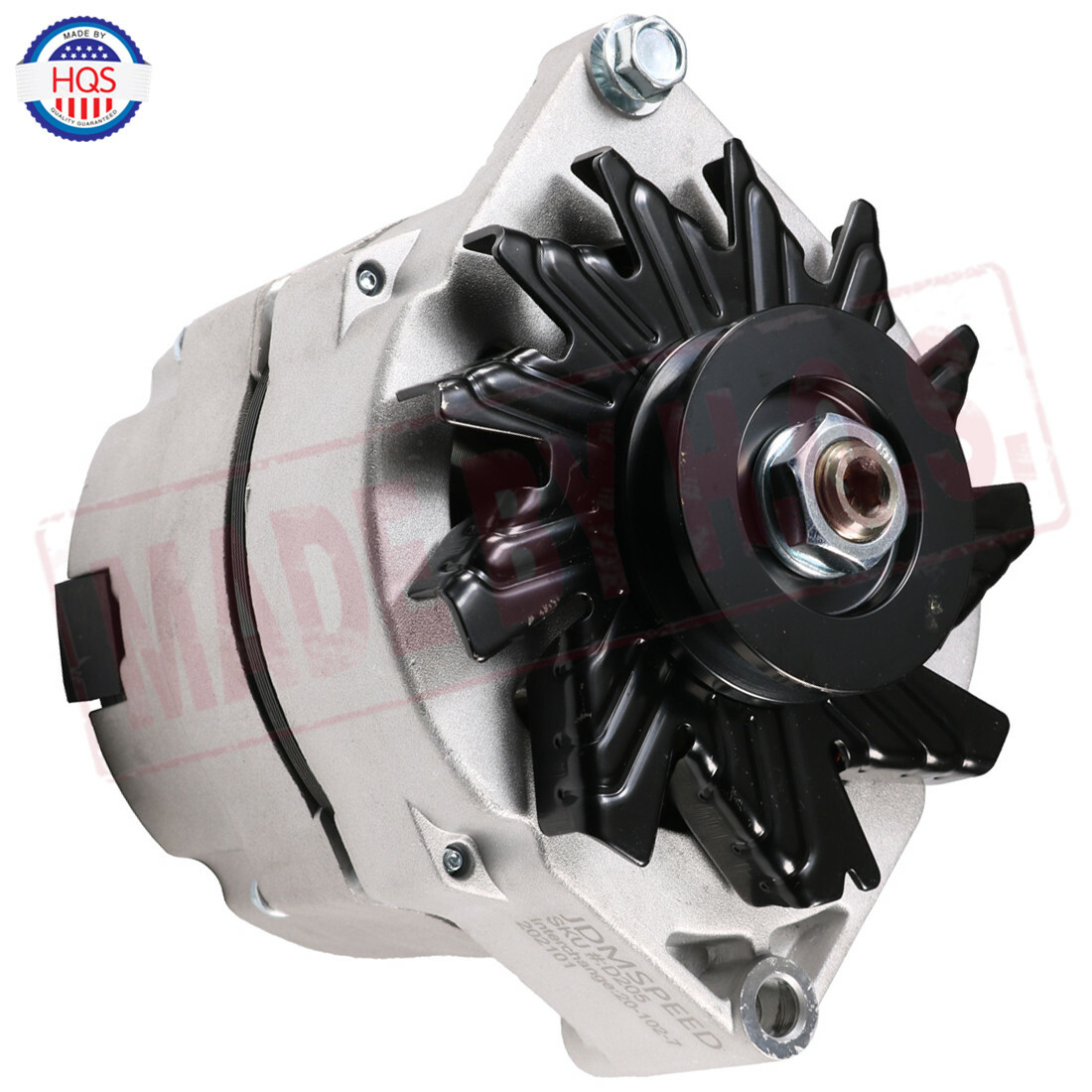 Alternator 7127-SE105 20-102-7 12V For CHEVY BBC SBC 105 AMP 1 WIRE HO ...