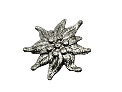 Lot of 5 Pins EDELWEISS Alpine Flower Metal Hat Pins AUSTRIA GERMANY ...