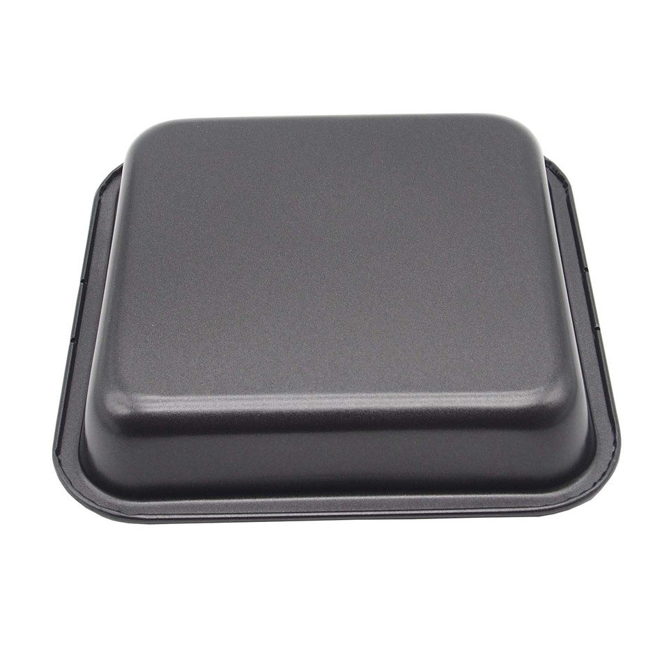 2 PCS 8x8" Mini Baking Pans Square Nonstick Heavy Carbon Steel Cake Pan ...