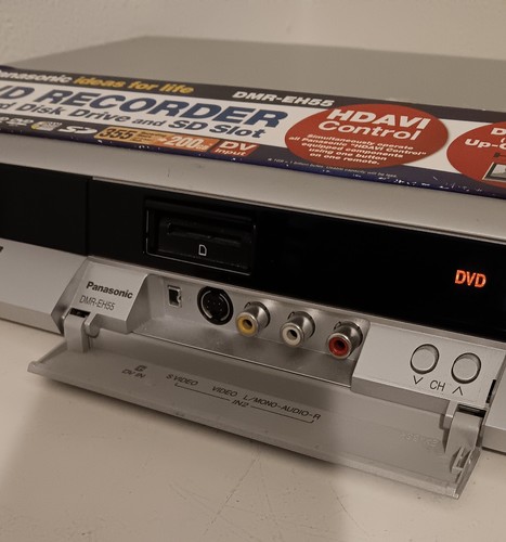 Panasonic DMR-EH55 HDD & DVD / Hard Disk Drive Recorder / Player ...