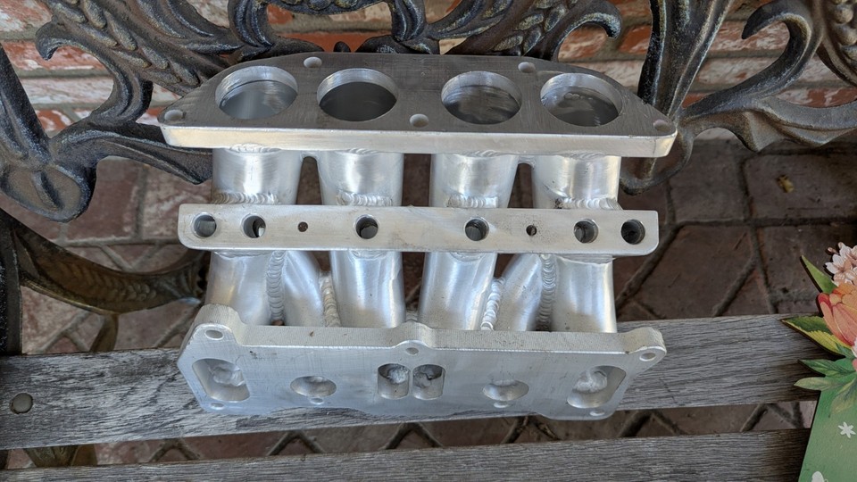 NEW Lower Intake Manifold Cosmo 13B RE Rotary 6 Ports Aluminum Vintage ...