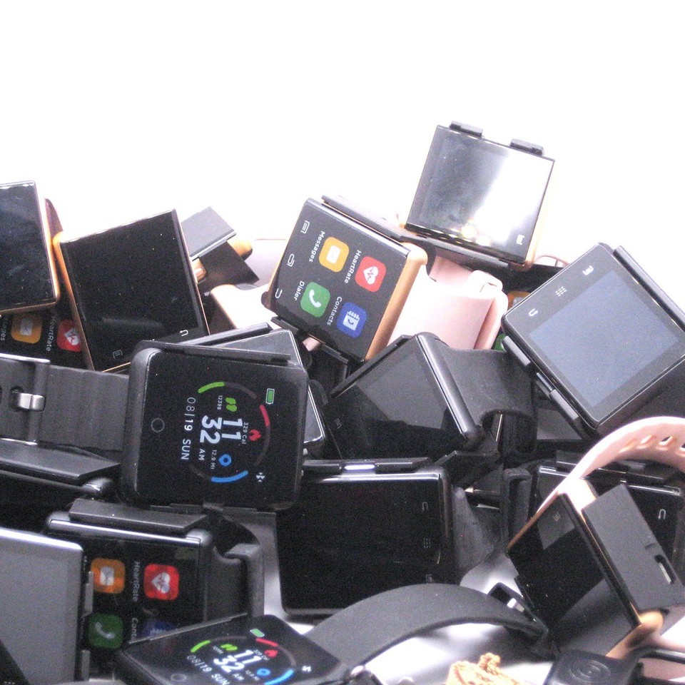 30PC Lot Itouch Air Mixed SmartWatch Android Wear Watch For Parts Not ...