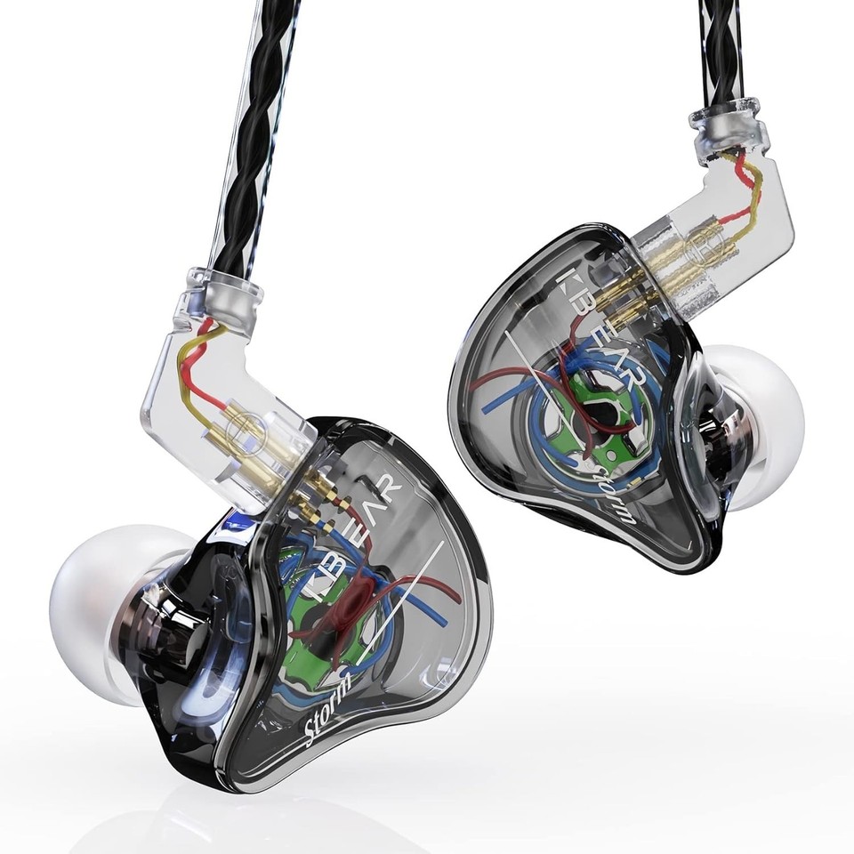 Lightweight Black Wired Earbuds with Detachable Cable - HiFi Music ...
