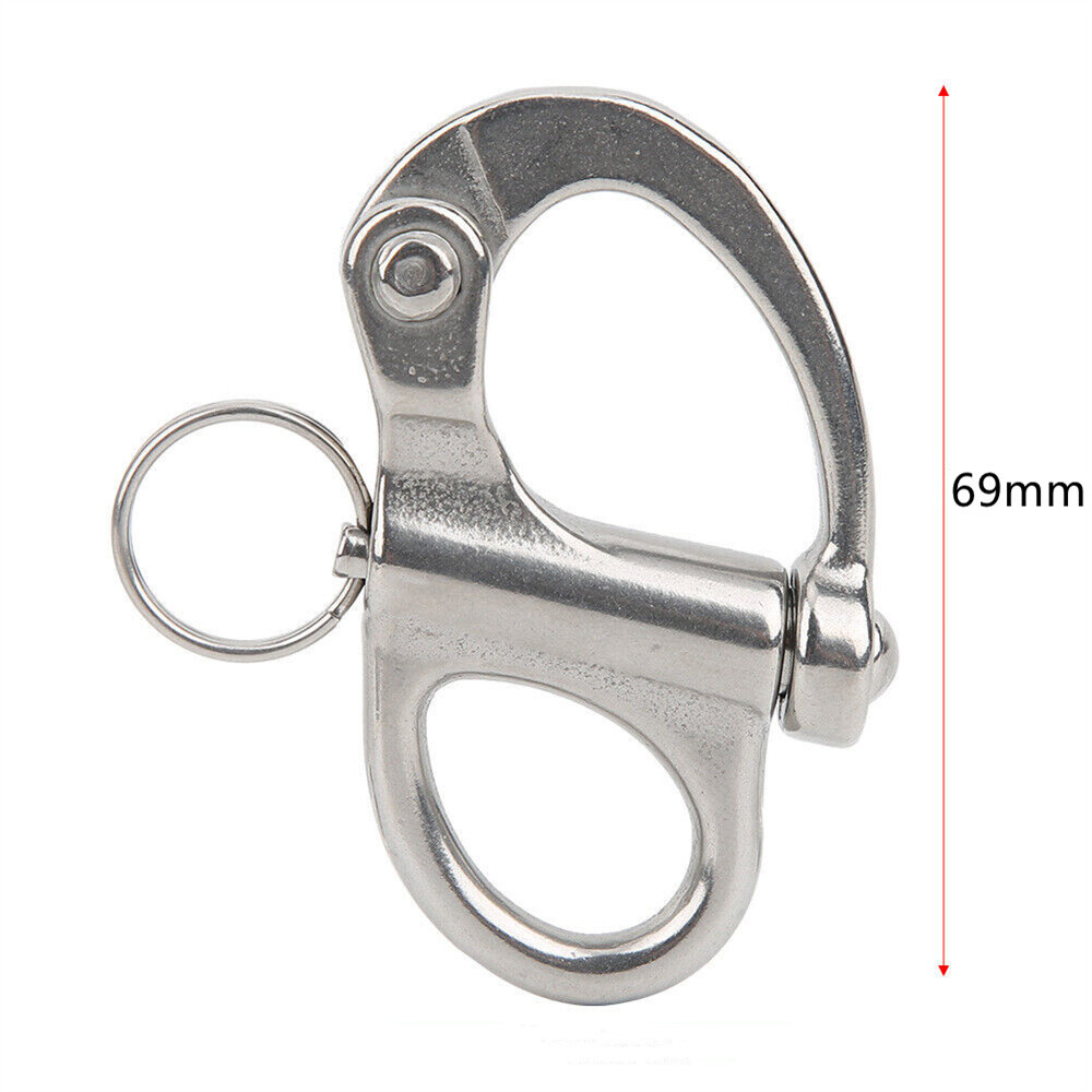 35-96mm Rock Climbing Shackle 316 Stainless Steel Fixed Quick Release ...