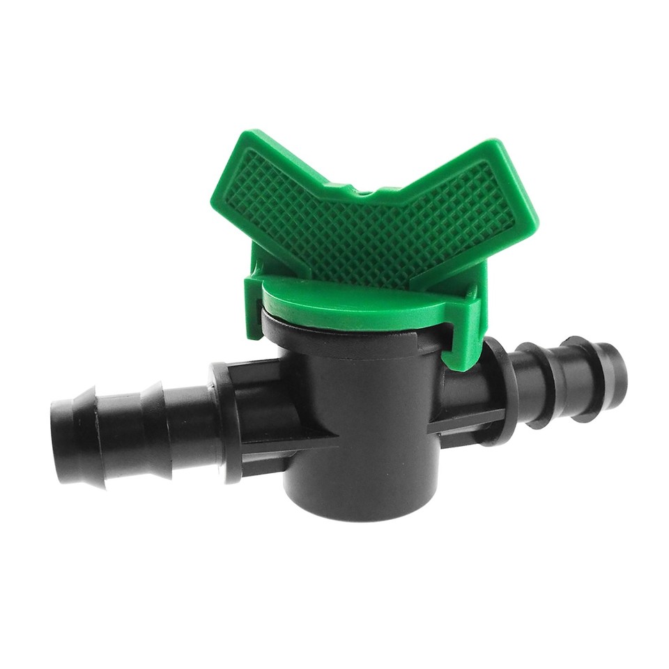 Barbed Irrigation Valves 4mm 13mm 14mm 19mm, 25mm In-line Garden Pipe ...