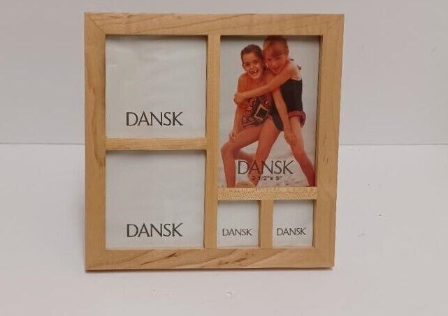 DANSK Collage Photo Frames Key West Collection Maple 8.5" MCM | eBay