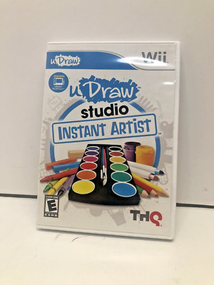 uDraw Studio: Instant Artist (uDraw Tablet Required) Wii Used Complete ...