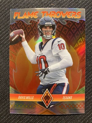2022 Phoenix Davis Mills Flame Throwers FT-21 Houston Texans | eBay