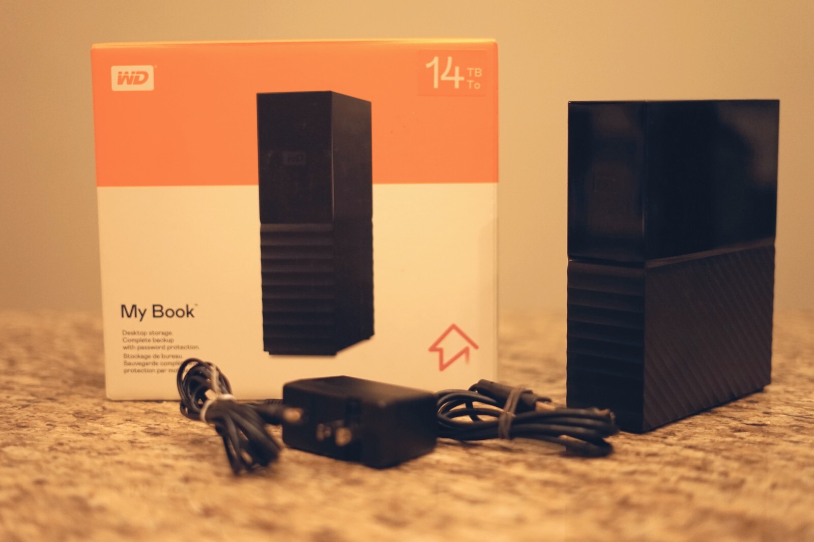 WD My Book 14TB USB 3.0 External Desktop Hard Drive, Black ...