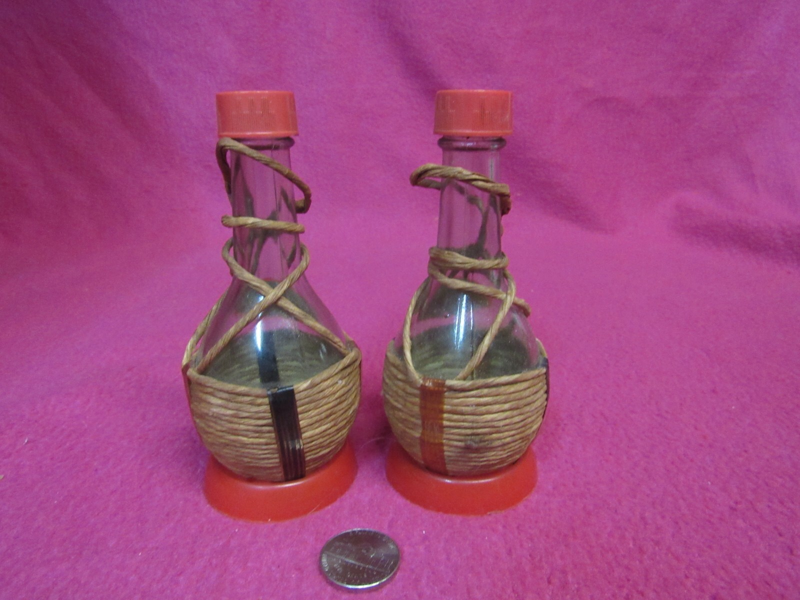 Vintage Italian Swiss Colony Bottle Salt and Pepper Shakers 84 | eBay