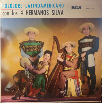 Lot 4 Hermanos Silva - Folklore Latinoamericano Con Los 4 Hermanos ...