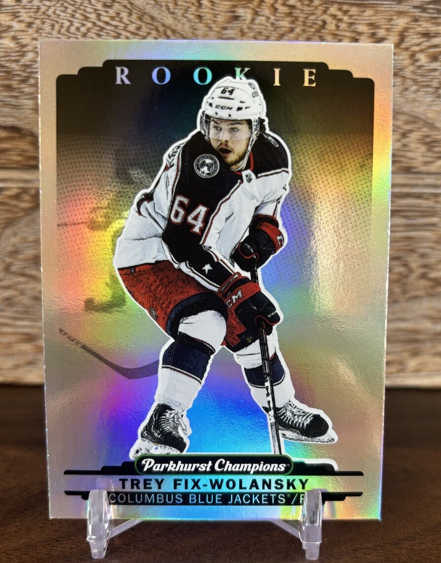 2022-23 Upper Deck Parkhurst Champions - Rookies Rainbow #291 Trey Fix ...