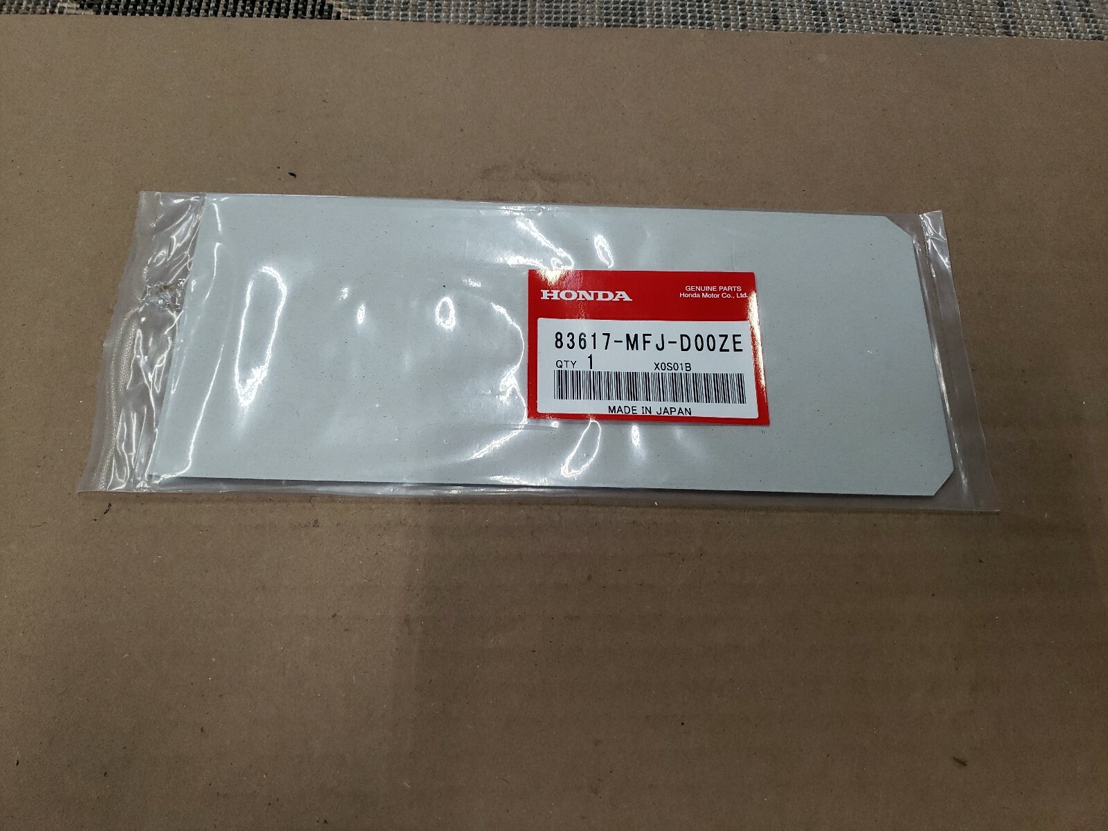 MARK, RR. SEAT COWL (TYPE5) DECAL STRIPE 83617-MFJ-D00ZE HONDA CBR ...