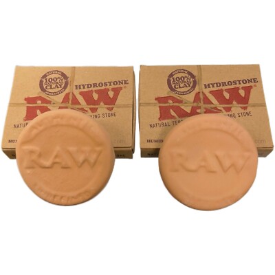 2 X RAW Hydrostone Natural Terracotta Humidifying Stone FREE SHIPPING ...