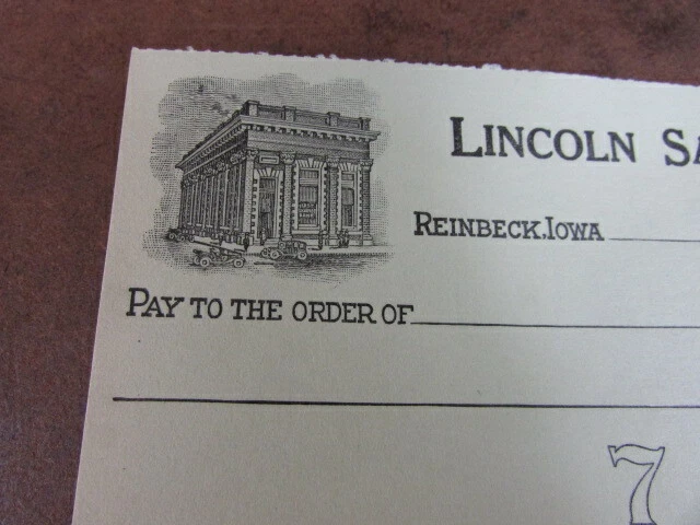 Lincoln Savings Bank Reinbeck Iowa