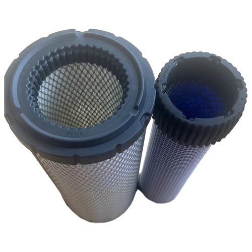Air filter element 40050400381 + 40050400380 For DAEWOO DX60 excavator ...