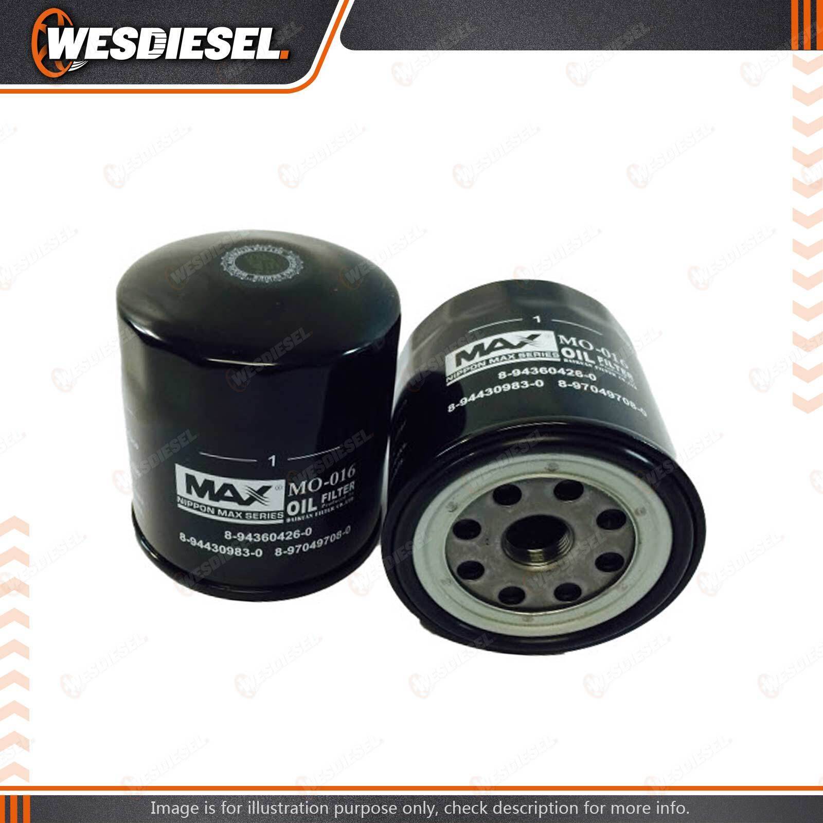 Wesfil Oil Filter fits Chery J11 T1X J3 M1X 1.6L 2.0L 4Cyl 16V DOHC ...