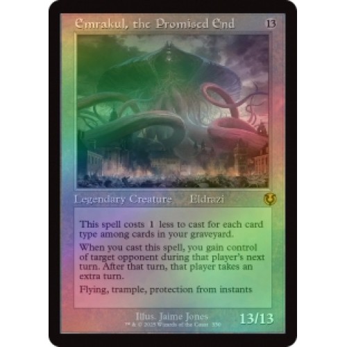 FOIL EMRAKUL, THE PROMISED END (RETRO FRAME) Innistrad Remastered Magic ...