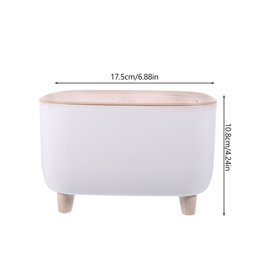 Contenitore Di Rifiuti Piccolo Bidone Della Spazzatura Coperchio | eBay