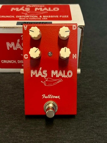Fulltone Mas Malo Distortion Fuzz Guitar Pedal BC184C Transistors Used ...