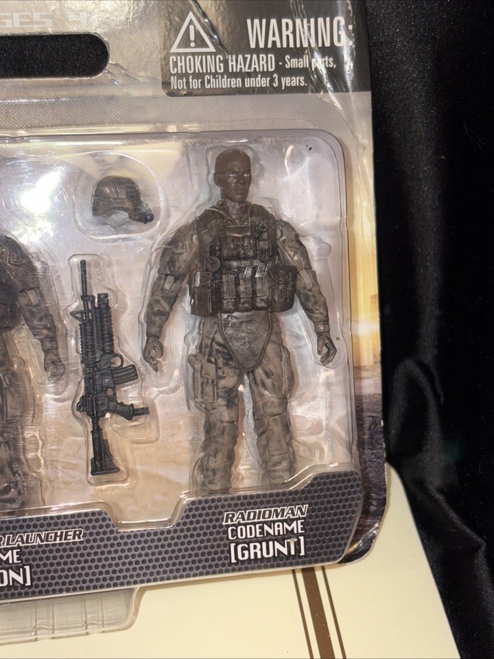 BBi Elite Force Marine Force Recon Action 5 figure Set, 1/18 (3.75 ...