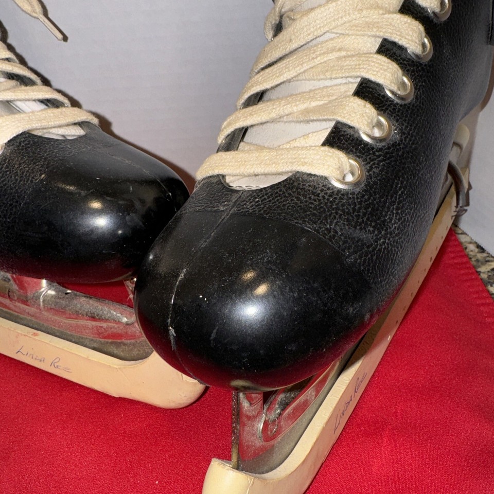 Vintage Lange Hockey ICE Skates Size 6 M | eBay