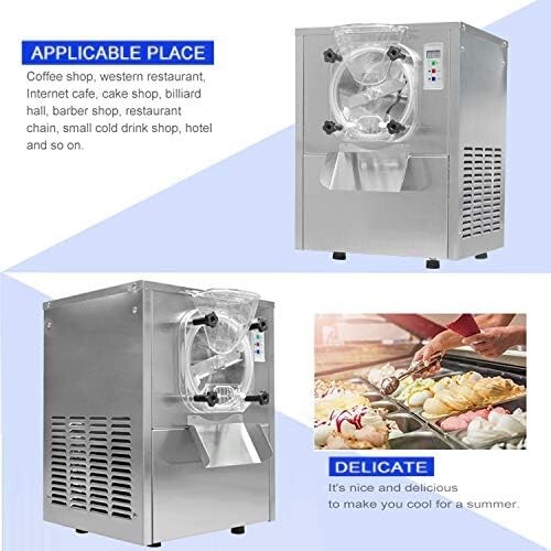Kolice Commercial Desktop Hard Ice Cream Machine Gelato Ice Cream Maker ...
