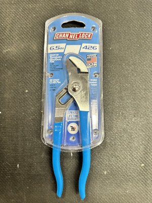 Channellock 426 - 6.5" Straight Jaw Tongue & Groove Pliers | eBay
