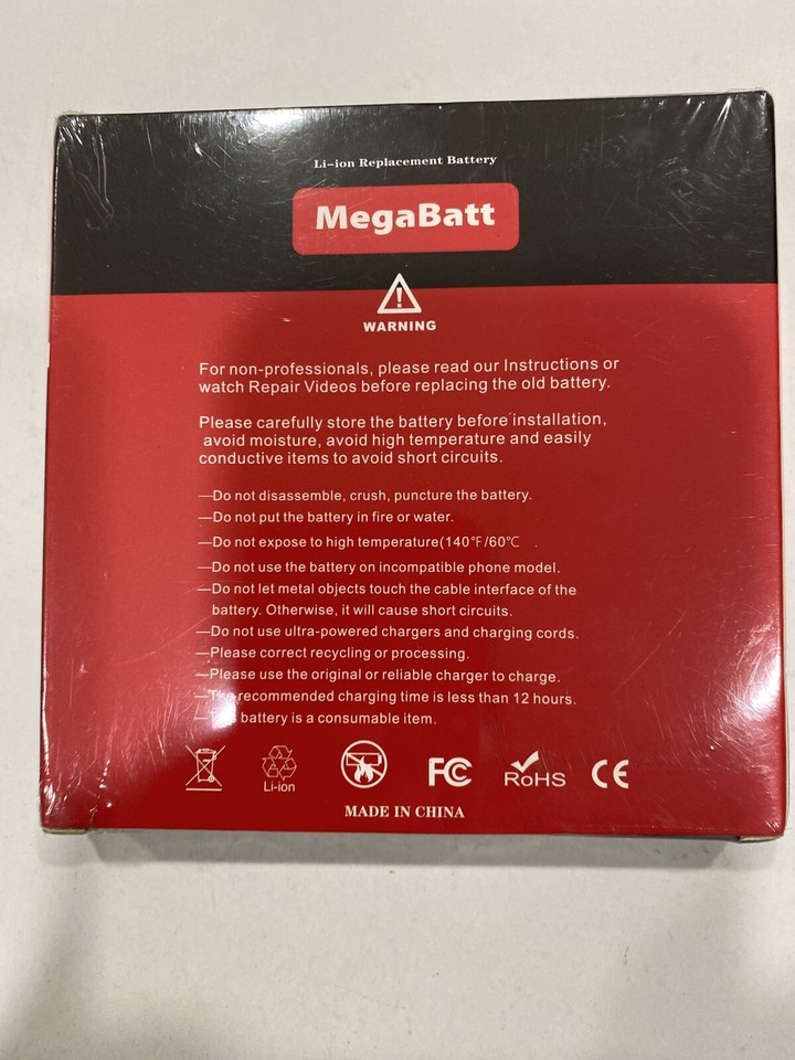 MegaBatt Li-ion Replacement Battery | eBay