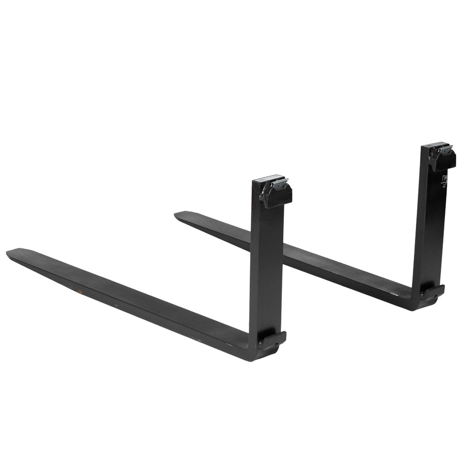Titan Attachments 60in Pallet Fork Blades, Class II Carriage Mounting ...