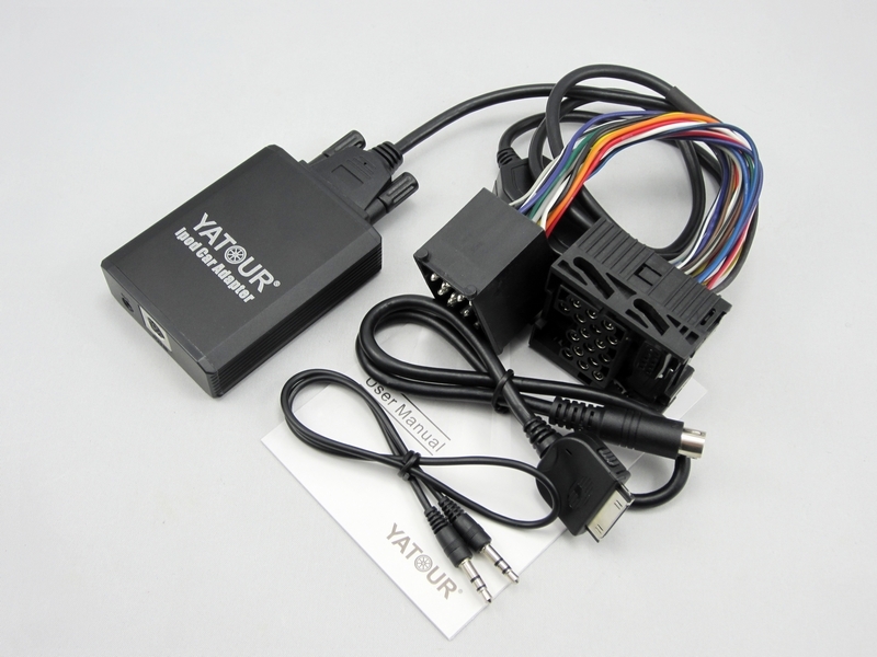 Yatour Digital CD Changer iPod Car integration Kit For BMW 17-Pin Round ...